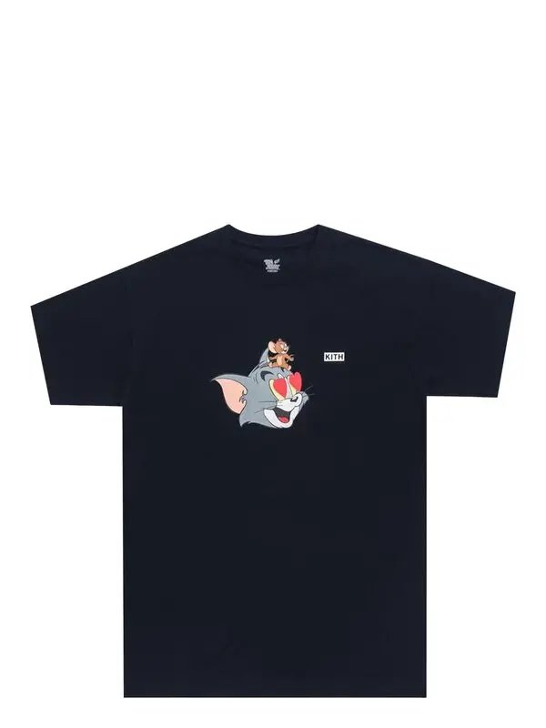 Kith X Tom & Jerry Heart T-shirt - Black