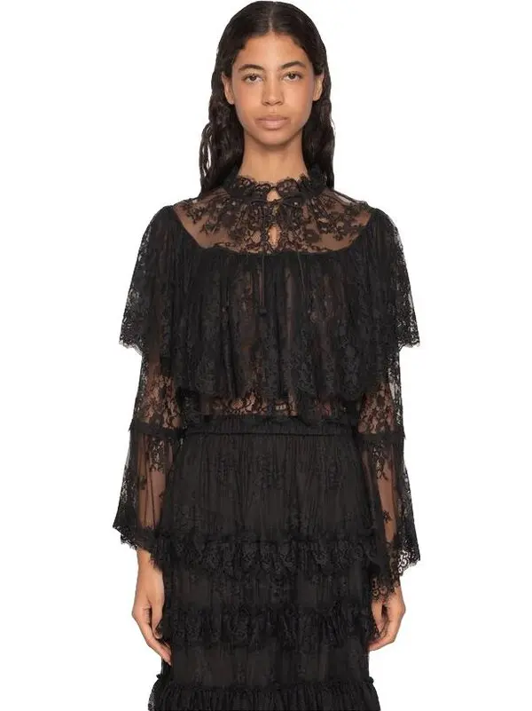 Sea Holden Lace Blouse - Black