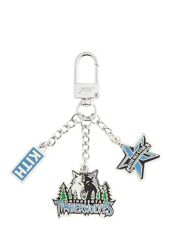 Kith Nba Allstar Minnesota Timberwolves Keychain - Silver