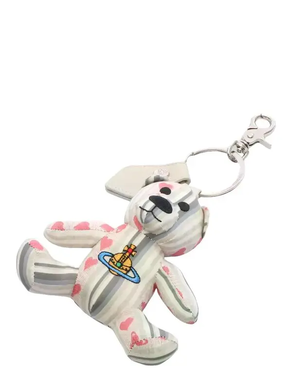 VIVIENNE WESTWOOD 2020s Teddy-bear Keyring - Neutrals