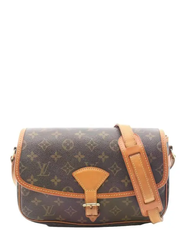 LOUIS VUITTON 1998 Sologne Monogram Cross-body Bag - Brown
