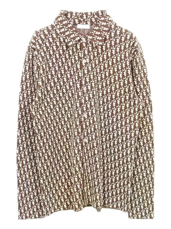 Dior Oblique Jacquard Over-shirt - Brown