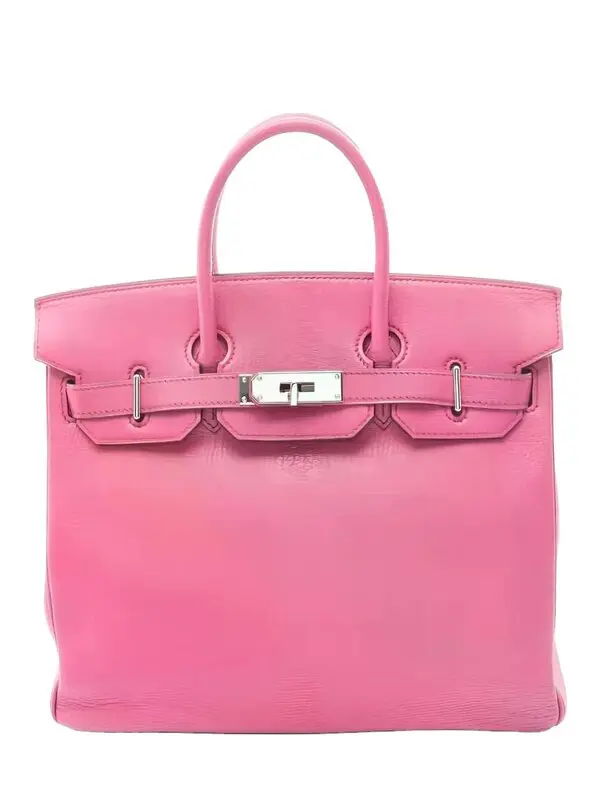Hermès 2006 28 Haut A Courroies Handbag - Pink