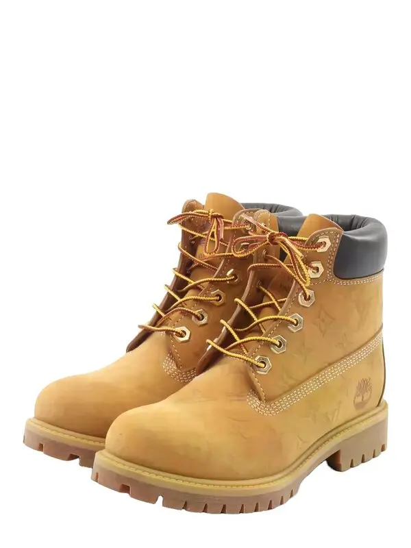 LOUIS VUITTON X Timberland 6-inch Leather Boots - Neutrals