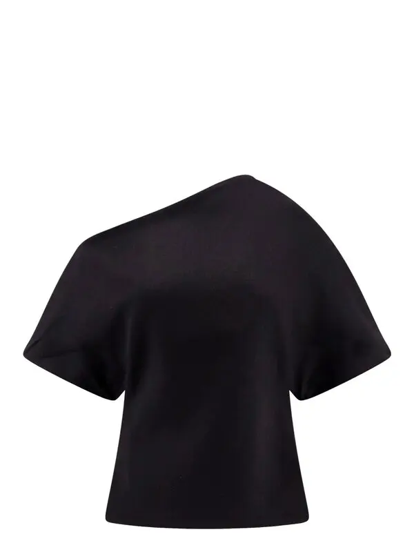RÓHE Wool Blend Top - Black