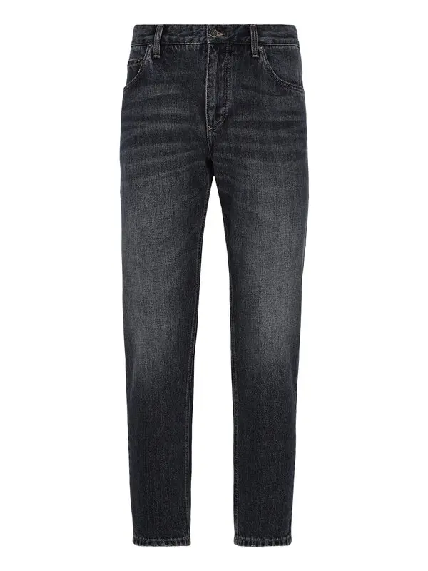 Dolce & Gabbana Five-pocket Loose Fit Jeans - Blue