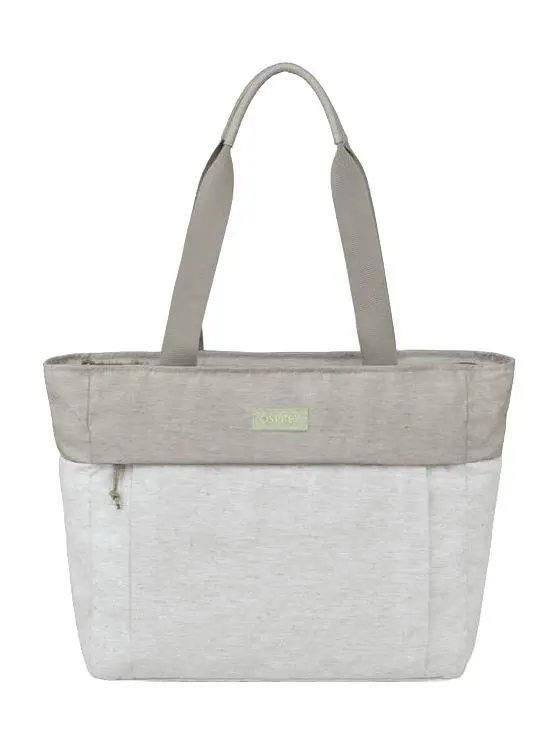 OSPREY Arcane Earth Recycled Canvas Tote Bag - Pediment Grey Block