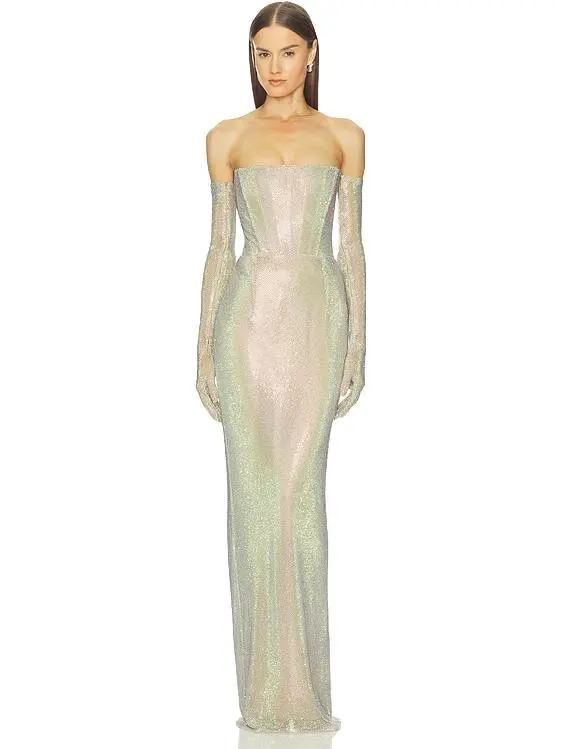 BRONX AND BRONCO Florentina Gown - Diamond