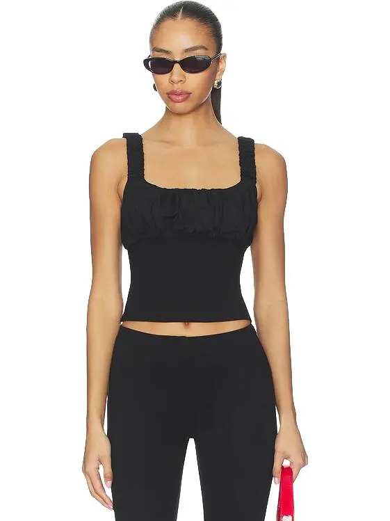 Majorelle Tate Top - Black