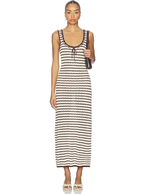 L*Space Rosalie Maxi Dress - Cafe & Cream