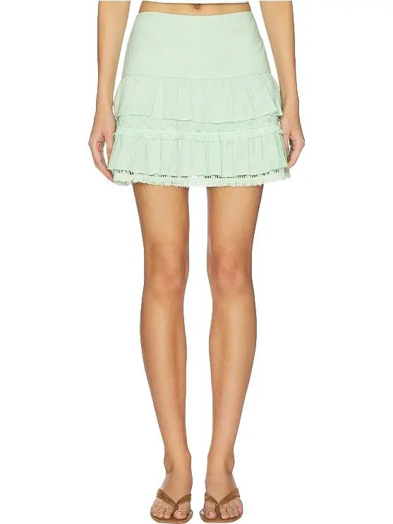 Peixoto Lydia Skirt - Summer Green