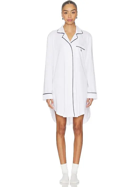 Polo Ralph Lauren Sleepshirt - White Cloud
