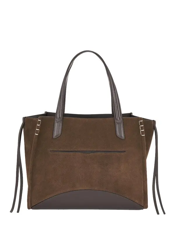 JW Anderson Loafer Cabas Tote - Brown