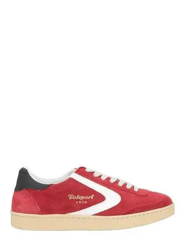 VALSPORT Blush Leather Sneakers - Tomato Red