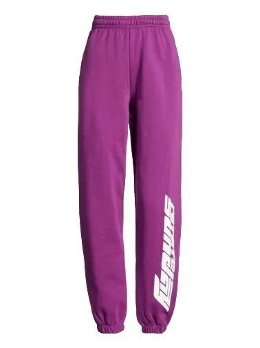 ROTATE BY BIRGER CHRISTENSEN Organic Cotton Track Pants - Purple