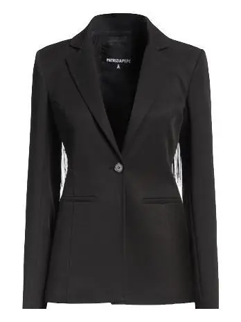Patrizia Pepe Blazer Size Polyester, Elastane, Acetate - Black