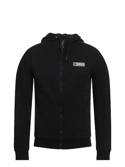 EA7 Long Sleeve Hooded Sweatshirt - Black