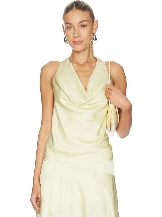 NIA Solana Top - Lemon