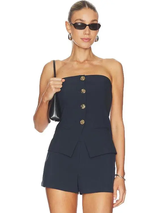 NIA Grainge Top - Blue