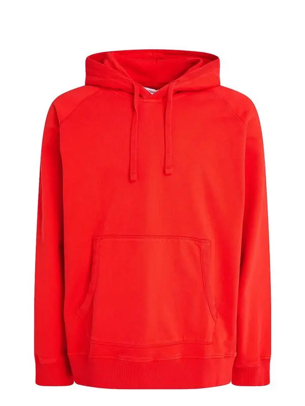 Orlebar Brown Francis French Terry Hoodie - Tomato Red