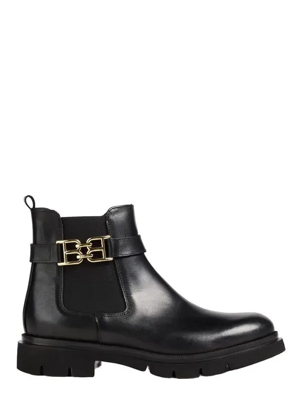 Bally Wenska Embellished Leather Chelsea Boots - Black