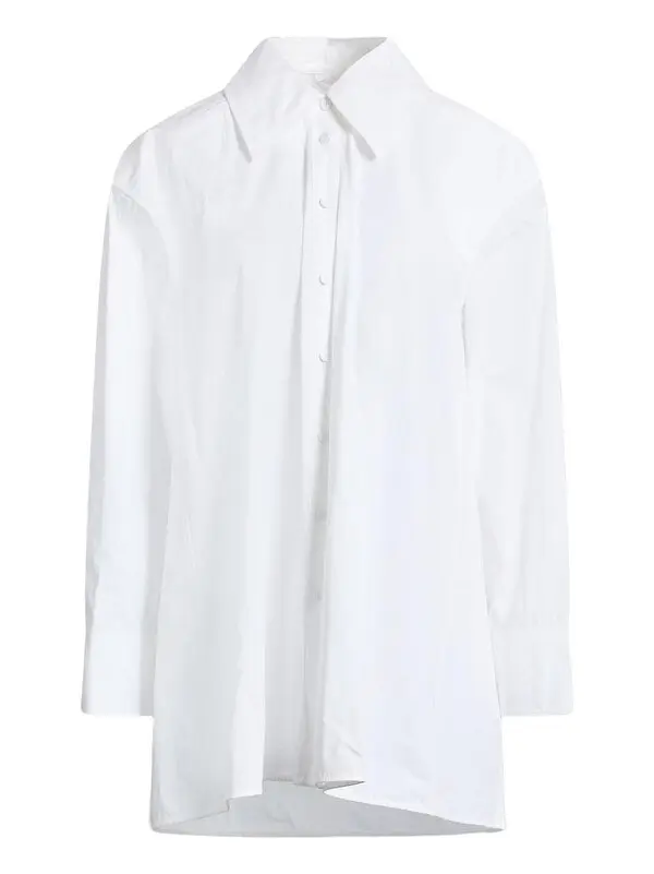 JIL SANDER Oversized Cotton-poplin Shirt - White