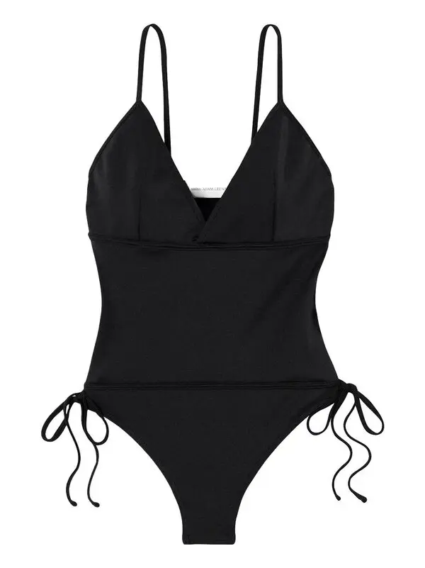 Marie Adam-Leenaerdt Stretch Scuba Bodysuit - Black
