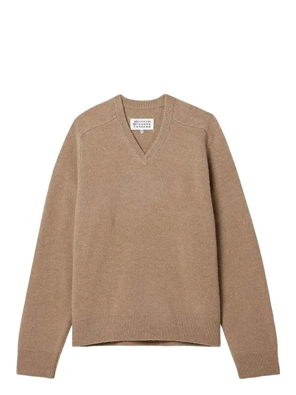 MAISON MARGIELA Wool Sweater - Sand