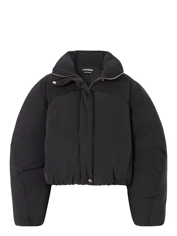 Jacquemus Padded Shell Jacket - Black