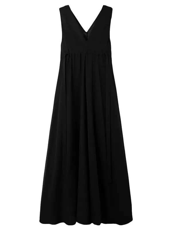 Proenza Schouler Lorna Mesh Maxi Dress - Black