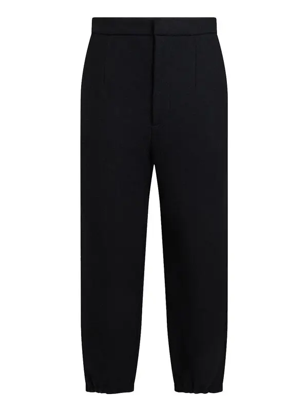 JIL SANDER Wool-blend Pants - Black