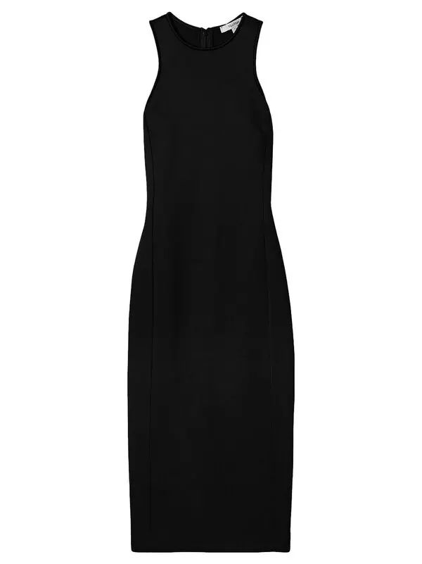 Max Mara Vetta Stretch-jersey Midi Dress - Black