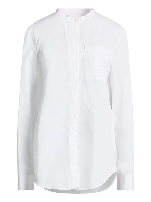 JIL SANDER Cotton-sateen Shirt - White