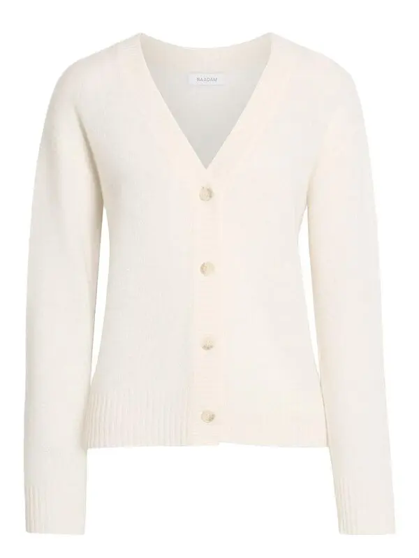 Naadam Cashmere Cardigan - Ivory