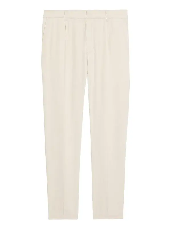 Onia Tapered Lyocell-twill Pants - Ecru