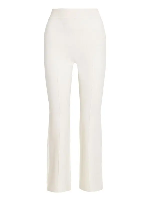 Simkhai Stretch-knit Bootcut Pants - Ivory