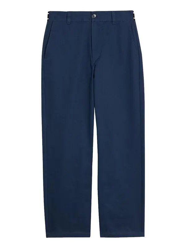 Marni Cotton-twill Pants - Navy