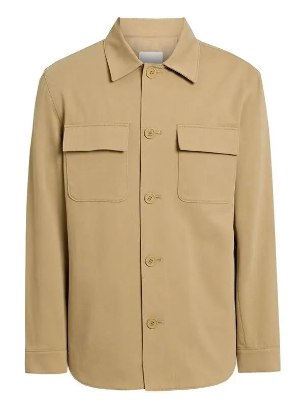 Sandro Cottontwill Shirt - Camel