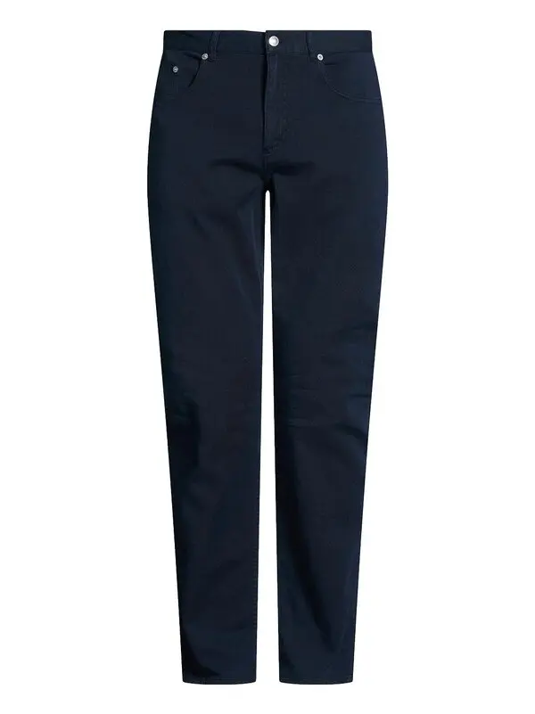 Frescobol Carioca Columbo Cotton-blend Twill Pants - Midnight Blue