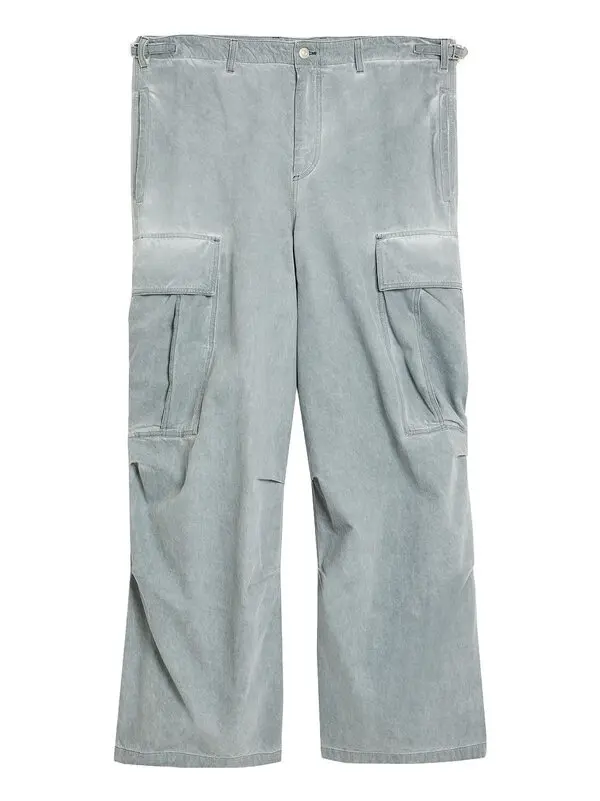 Marni Denim Cargo Jeans - Gray
