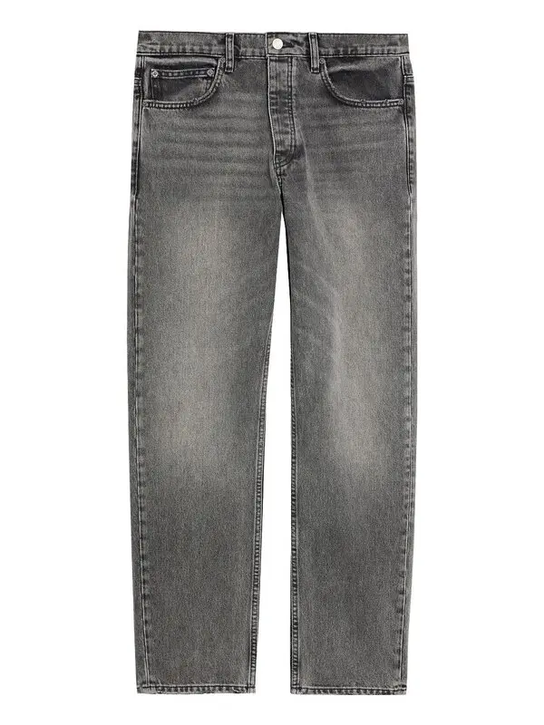 FRAME The Straight Denim Jeans - Charcoal