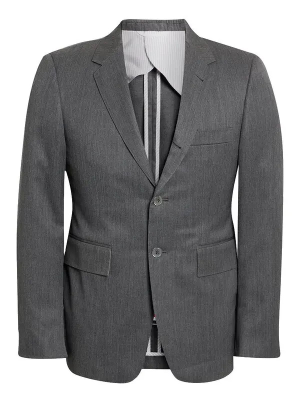Thom Browne Wool Blazer - Gray