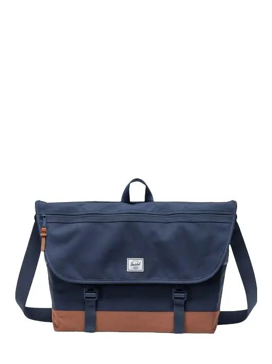 Herschel Supply Co. Cove Messenger Bag - Navy/saddle Brown