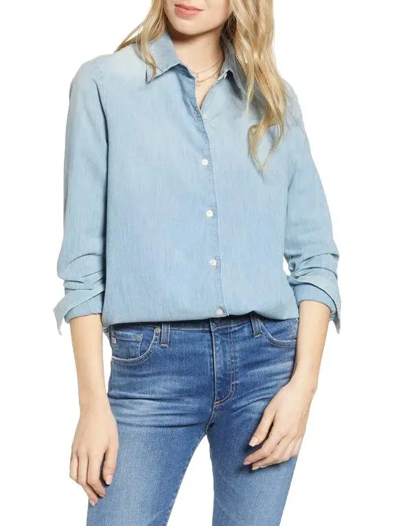 Ag Cade Chambray Shirt - Azure Light