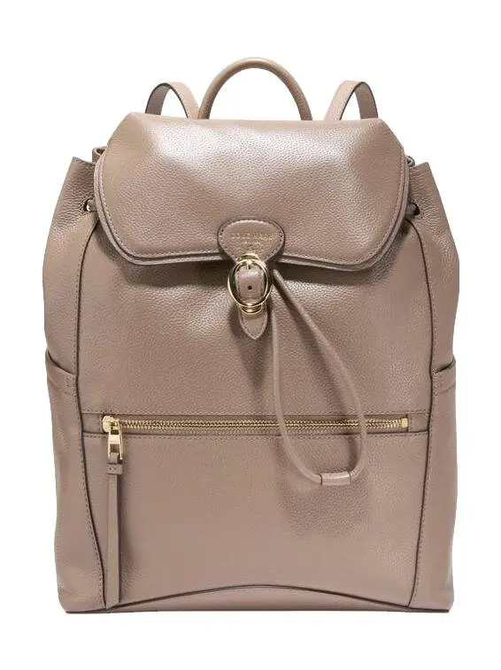 Cole Haan Medium Leather Backpack - Irish Coffee