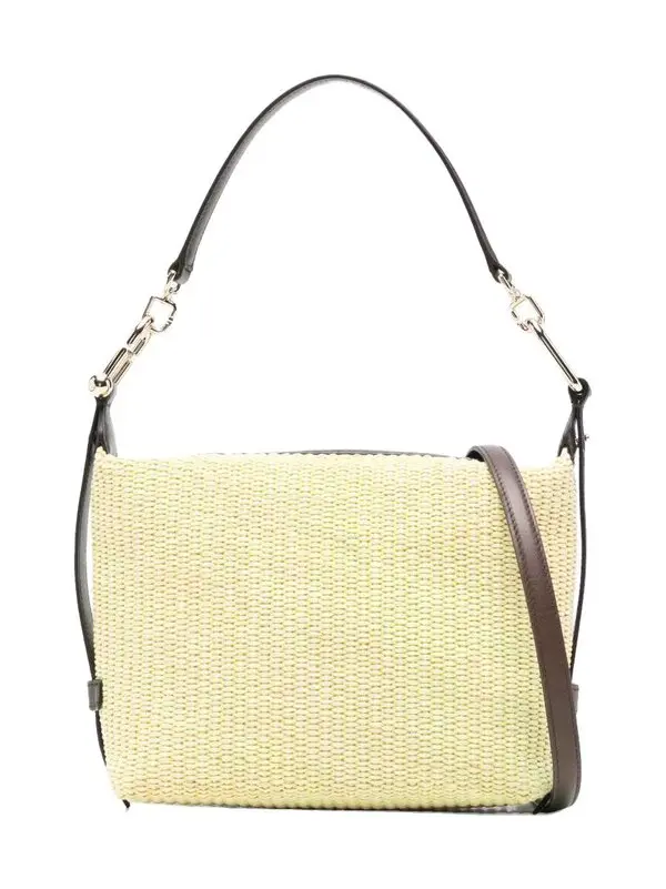 Furla Woven Shoulder Bag - Yellow