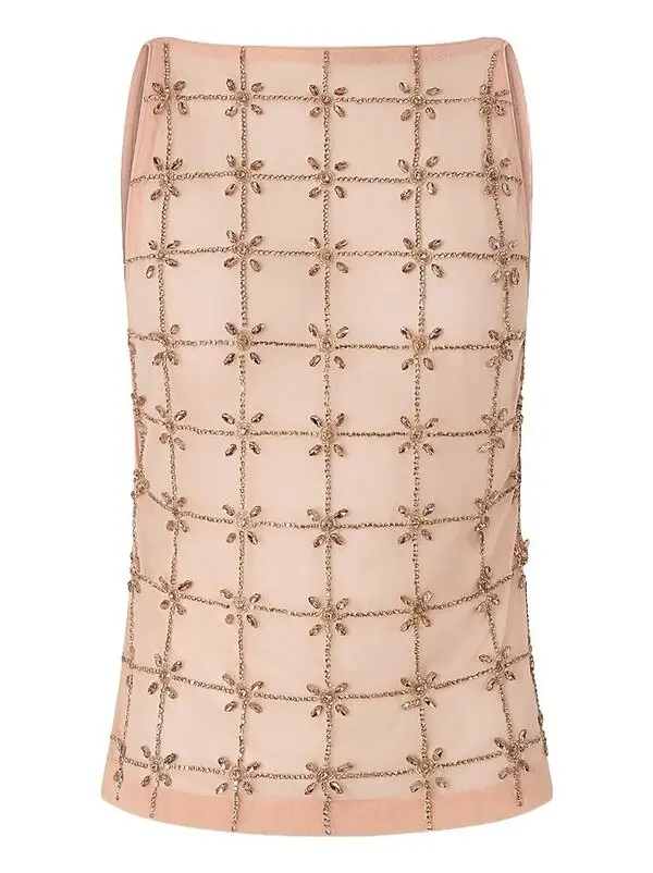 Pinko Quandong Tulle Top - Zn