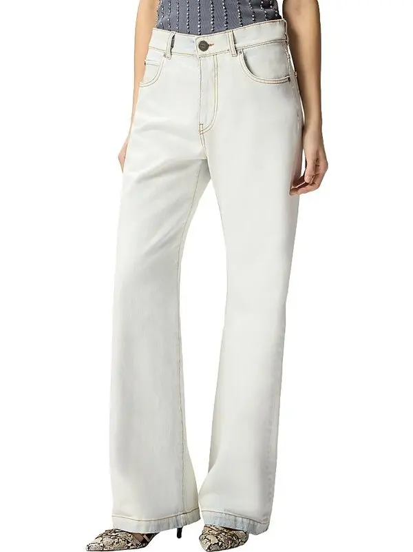 Pinko Wanda Wide Leg Jeans - Pjn