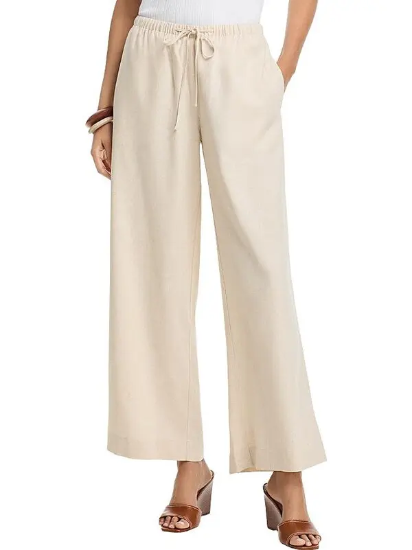 SINGLE THREAD Tie Front Pants - Natural