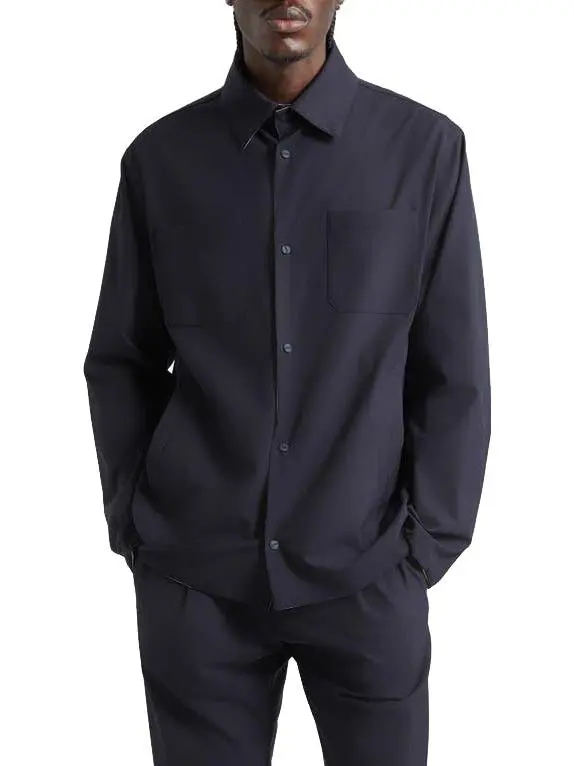 Herno Reversible Shirt Jacket - Navy